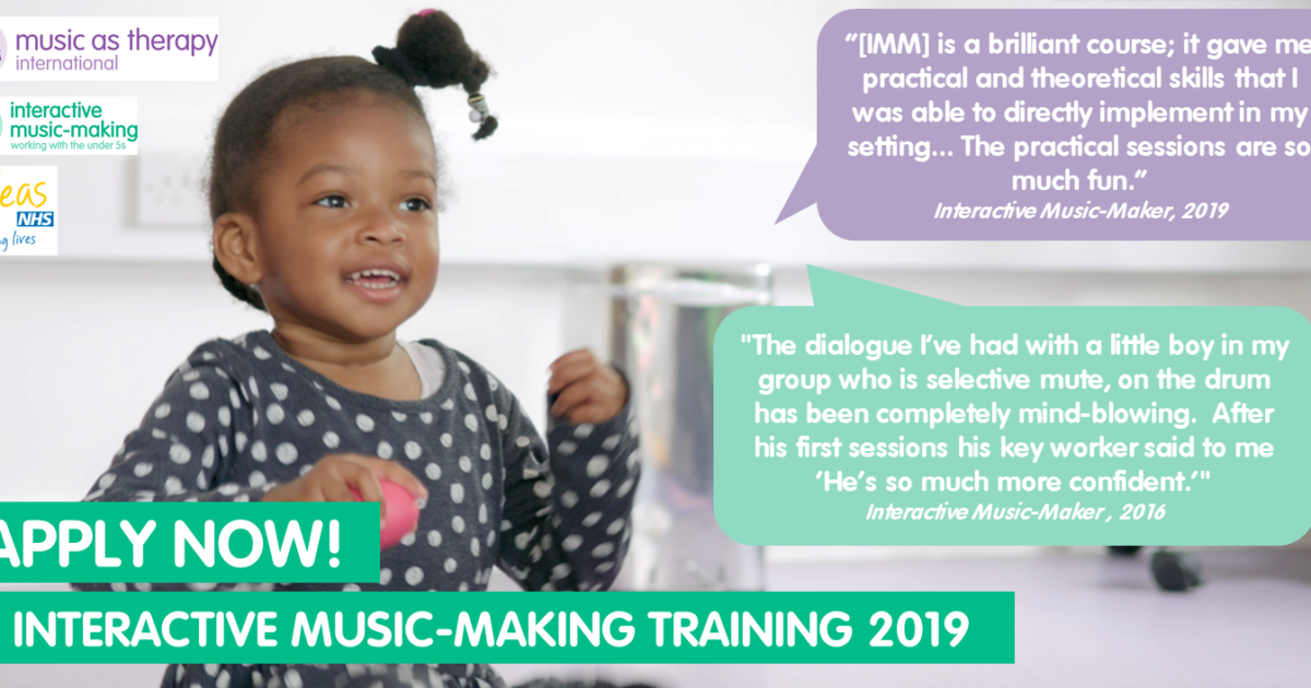 Applications are now open for our Interactive Music-Making training ...