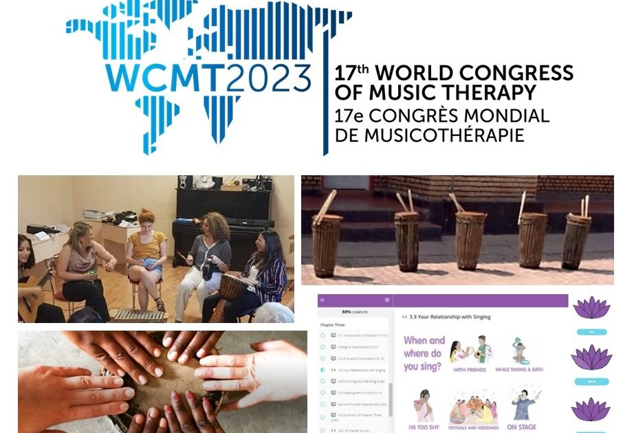 4 interactive e-Posters at the World Congress of Music Therapy 2023 ...